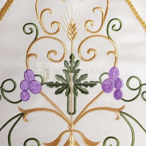 Processional Umbrella With Eucharistic Symbols,accessories for Church ...