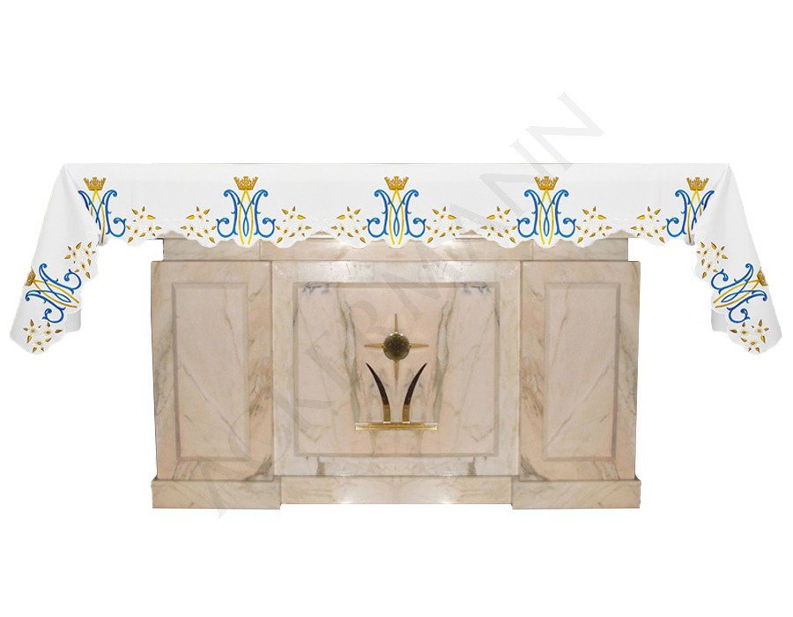 Church Altar Cloth Marian,accessories for Church Celebrations,catholic ...