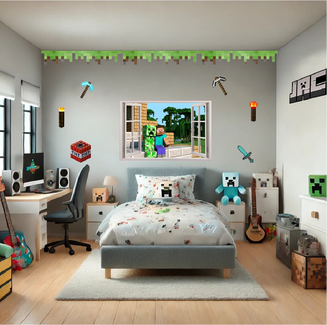 Minecraft Kids Bedroom Ideas