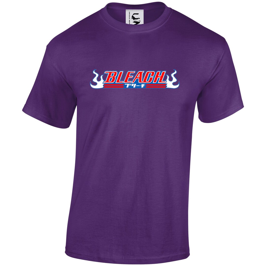 Anime T-Shirt Bleach Logo Ichigo Anime Shirt Top Erwachsene ...
