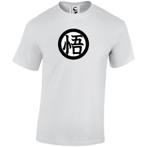 Anime Dragon Ball Z Super Goku Cosplay Gi Kanji T-shirt Adults Teens ...