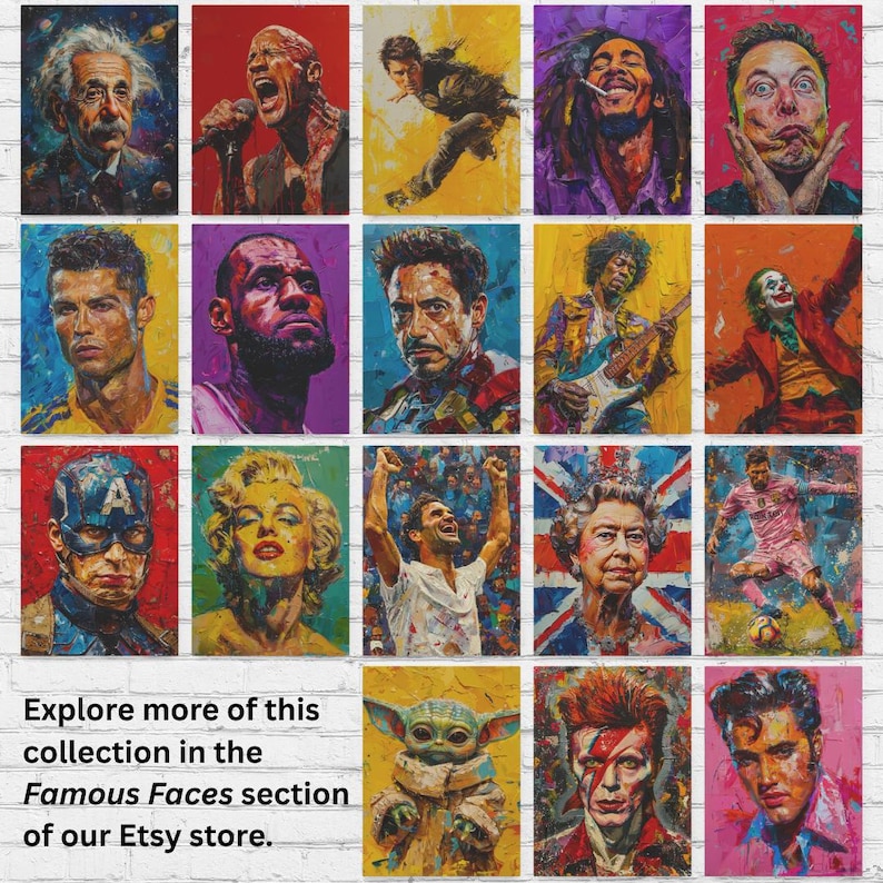 Queen Performance Pop Art Print – Rock Legend Wall Art, Iconic Queen ...