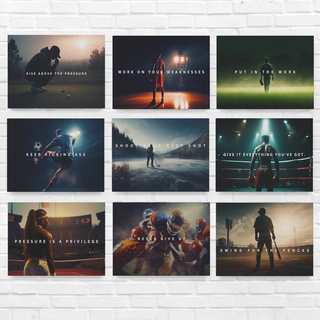 Motivational Canvas Collection - Inspirational Quotes Printed on Canvas ...