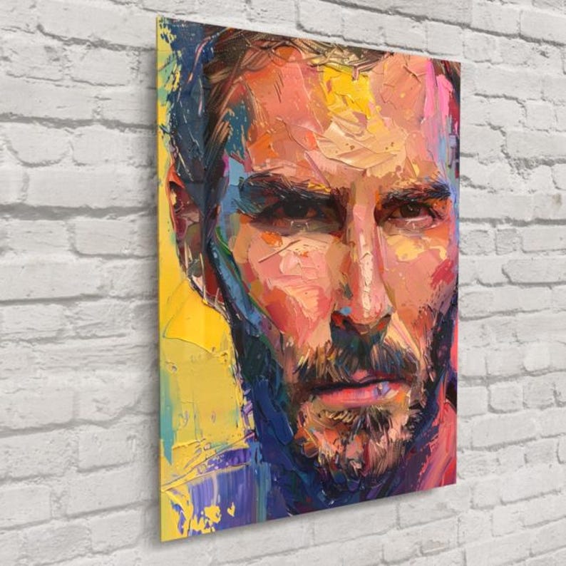 David Beckham Pop Art Painting – Iconic Sports Art , Vintage Athletic ...