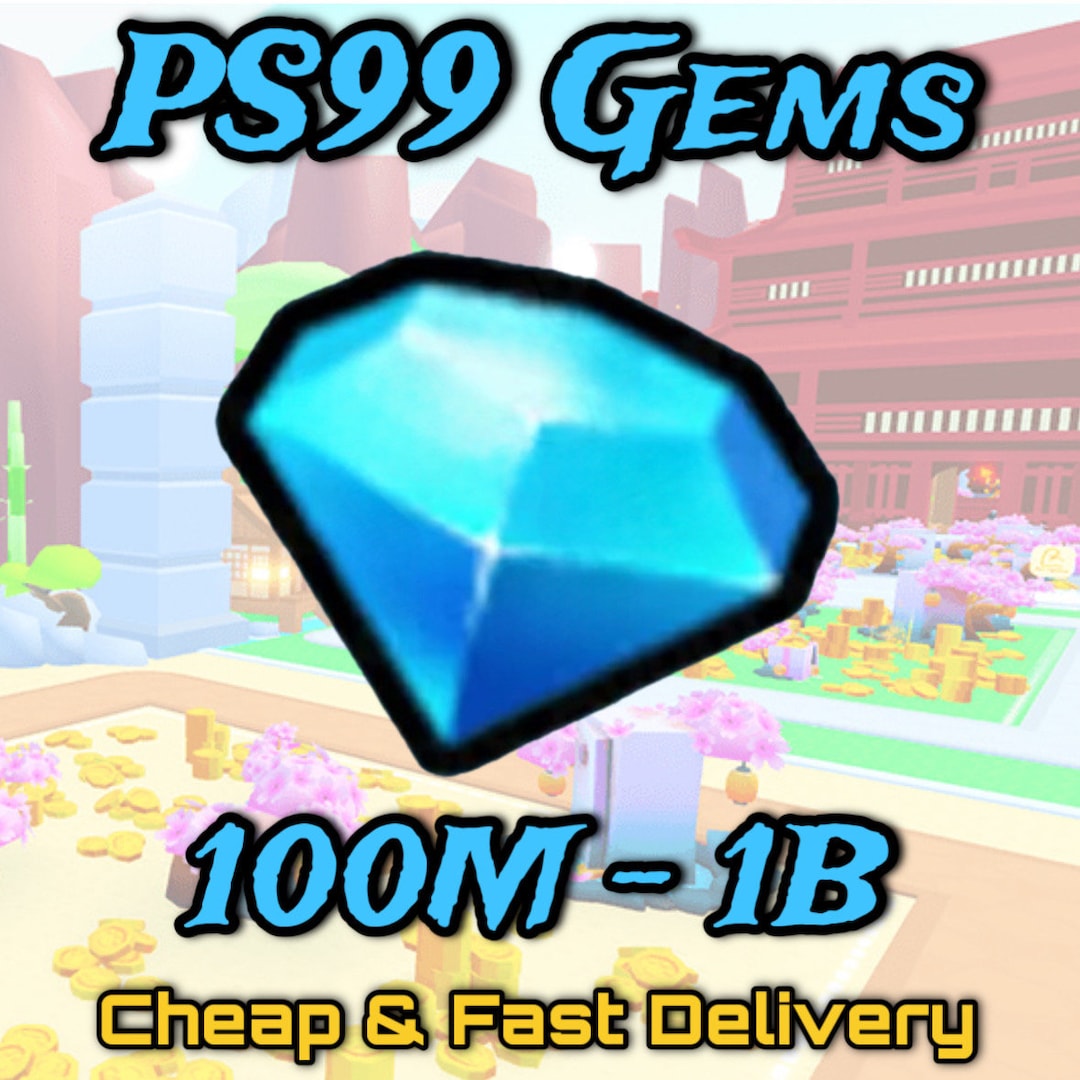 Pet Simulator 99 (ps99/pet Sim 99) Gems (25M - 1B) | Quick Delivery - Etsy