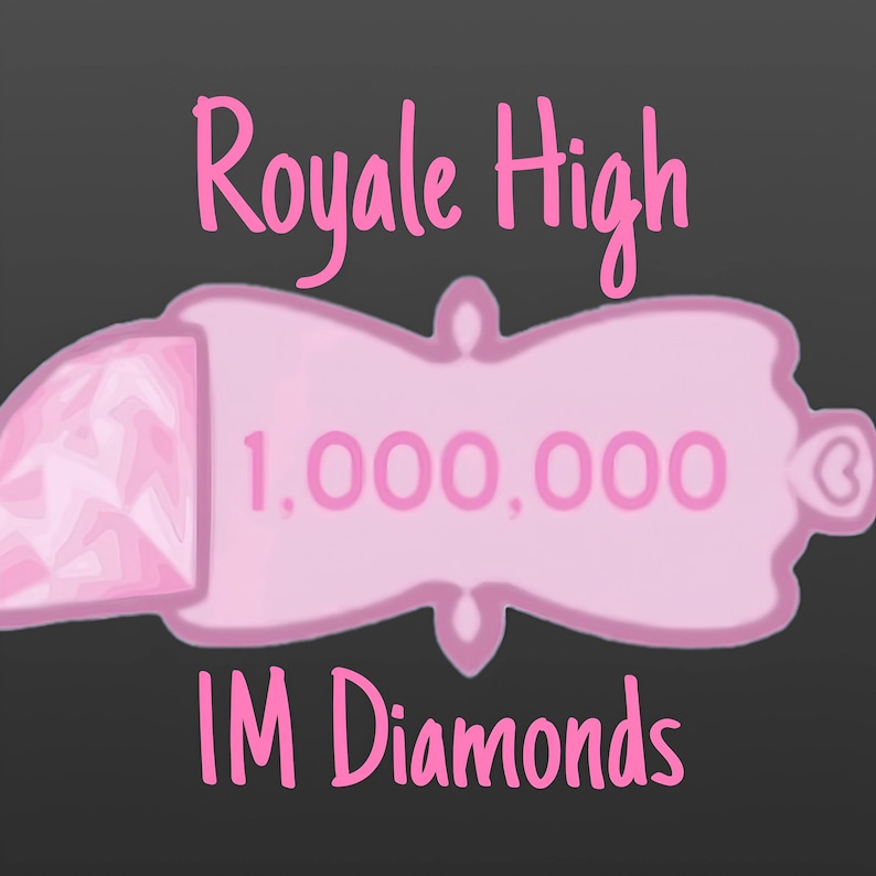 Royale High Diamonds (100K - 3M) | Cheap Price and Fast Delivery - Etsy