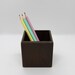 Wooden Pen Holder, Pen Holder for Desk, Wooden Pencil Pot, Pencil Cup ...