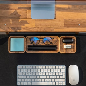 Wooden Monitor Stand Monitor Riser Computer Display Stand - Etsy