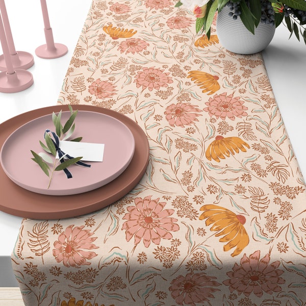 Boho Table Runner - Etsy