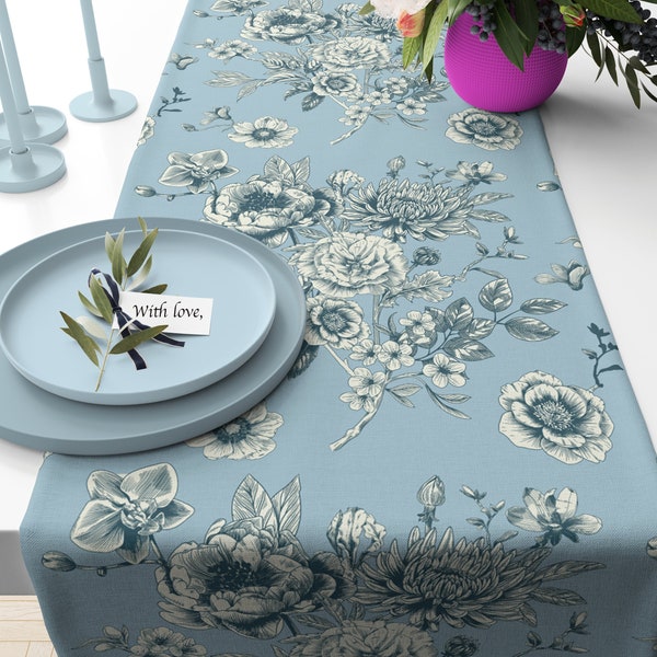 French Table Runner - Etsy