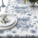 French Toile Countryside Table Runner French Toile Country Table Runner ...