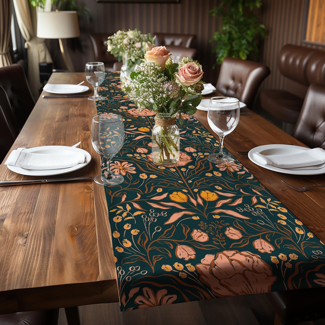 Boho Table Runner Boho Wedding Table Runner Bohemian Style Table ...