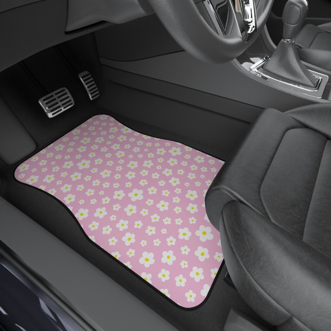 Pink Car Mats Pink Car Mats for Car Pink Car Mats for Women Cute Car ...