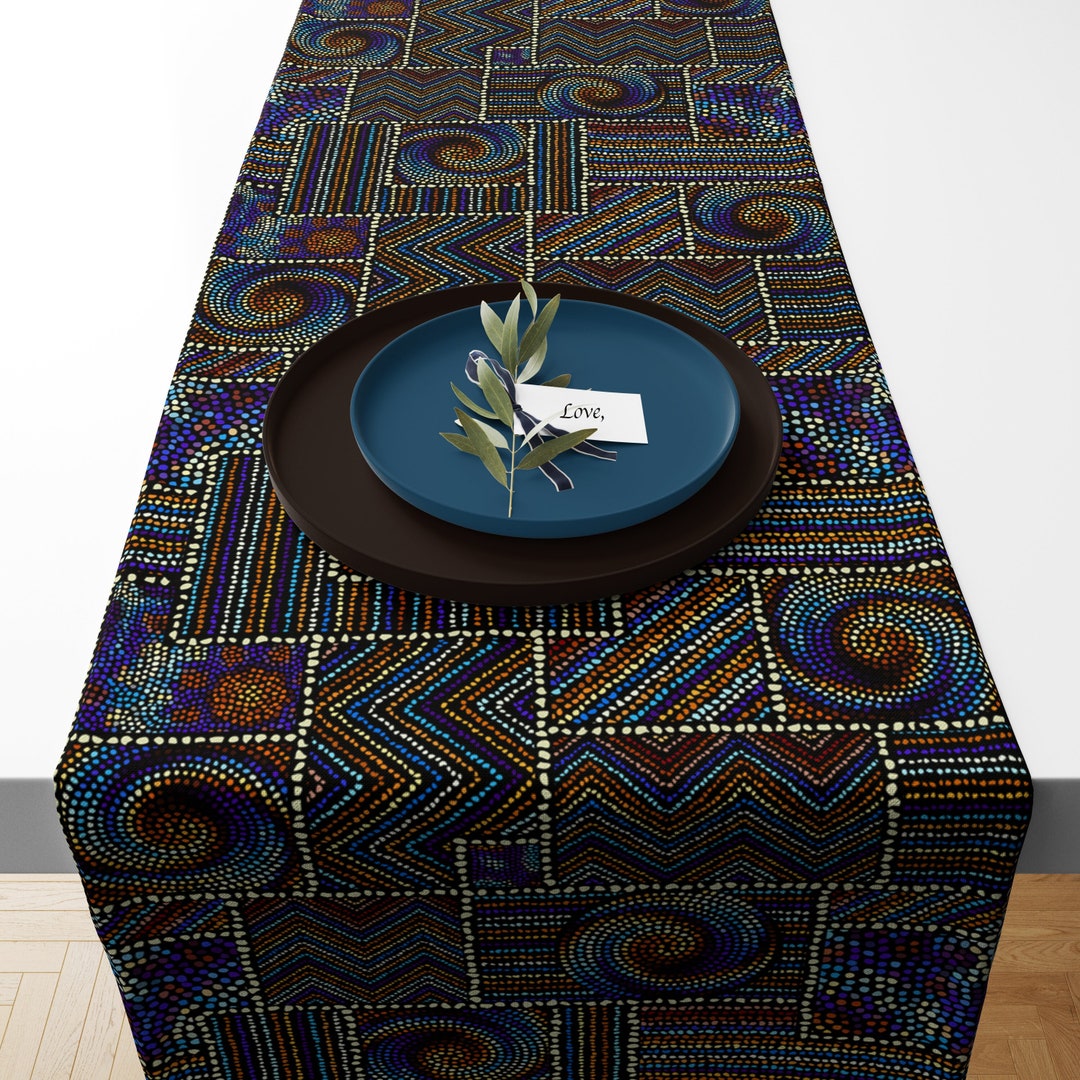 African Table Runner African Decor African Runner Tribal Table Runner ...