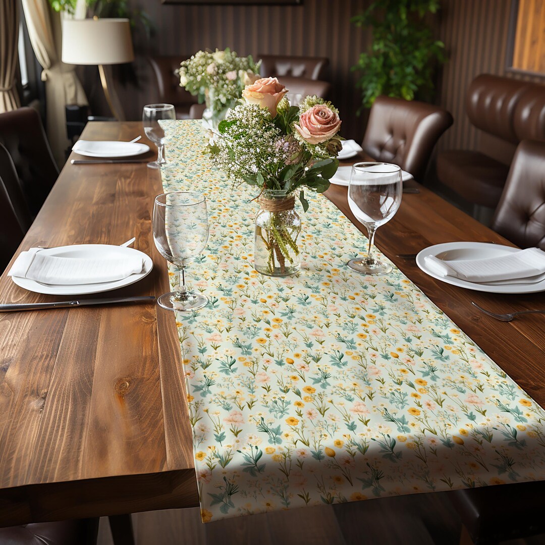 Cottagecore Table Runner Cottage Core Table Runner Cottagecore Decor ...