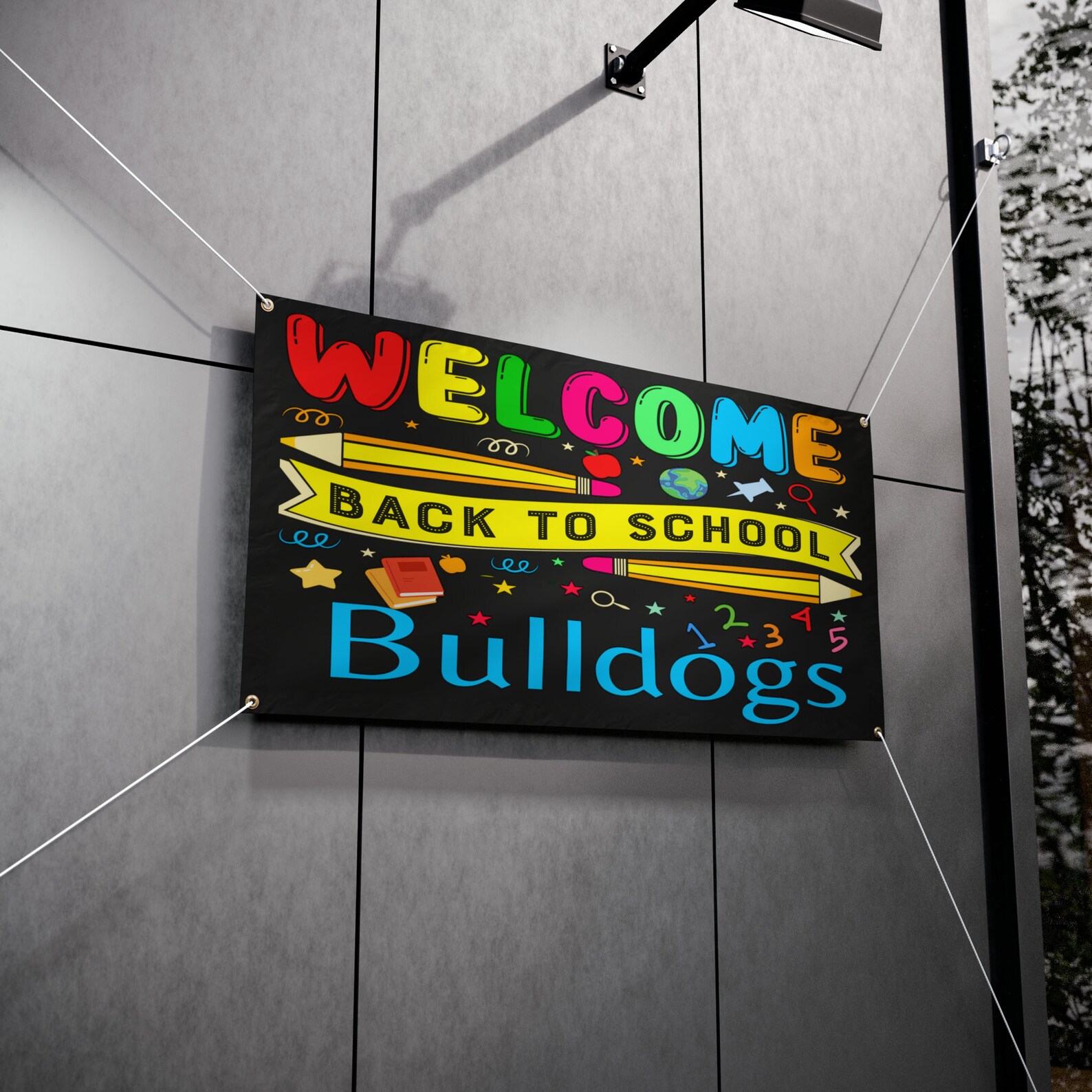 Welcome Back to School Custom Banner Back to School Banner Custom ...