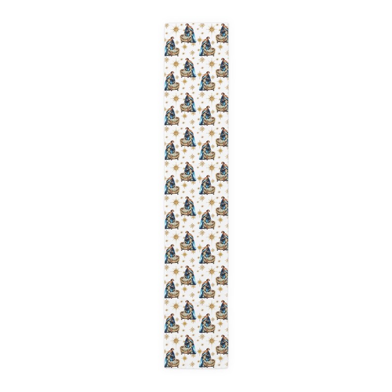 Nativity Christmas Table Runner: Religious Holiday Decor - Etsy