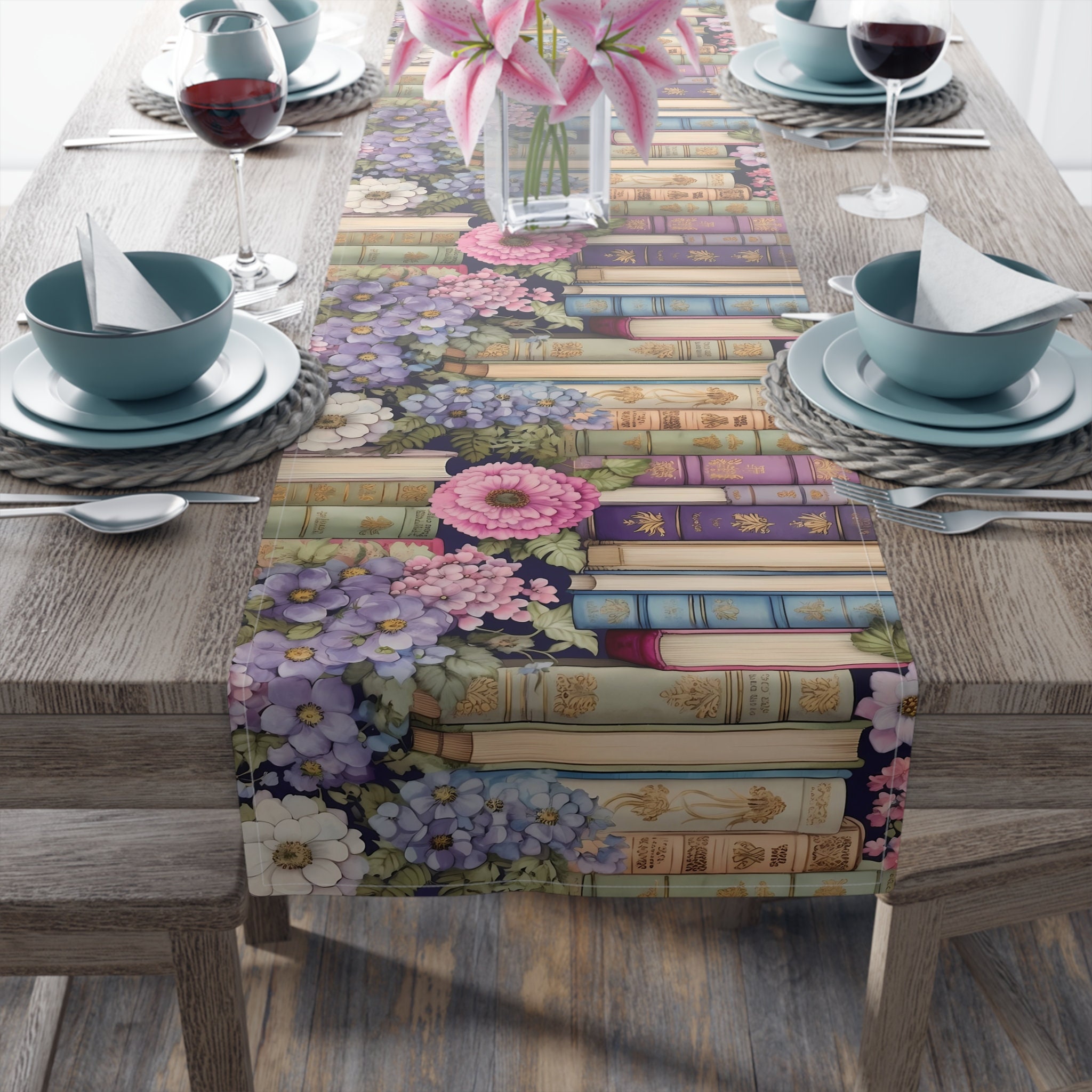 Book Themed Party Decor Reading Teacher Decor Book Club Decor - Etsy