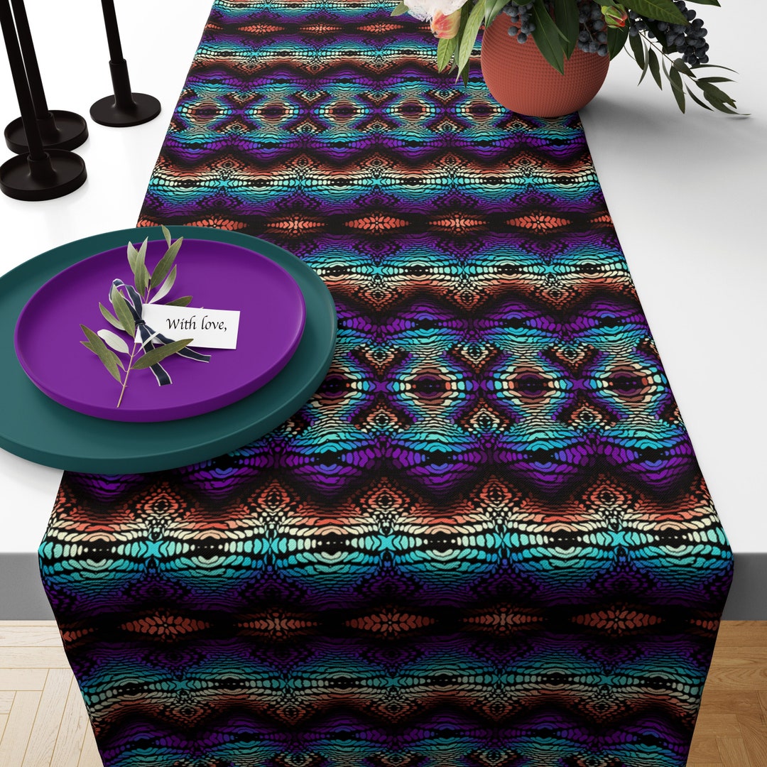 African Table Runner African Decor African Runner Tribal Table Runner ...
