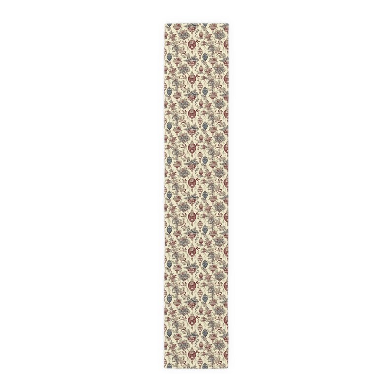 Christmas Toile Table Runner, French Country Holiday Decor - Etsy