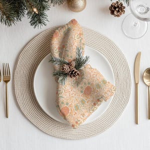 Boho Napkins Boho Wedding Napkins Bohemian Napkins Floral Napkin Set ...