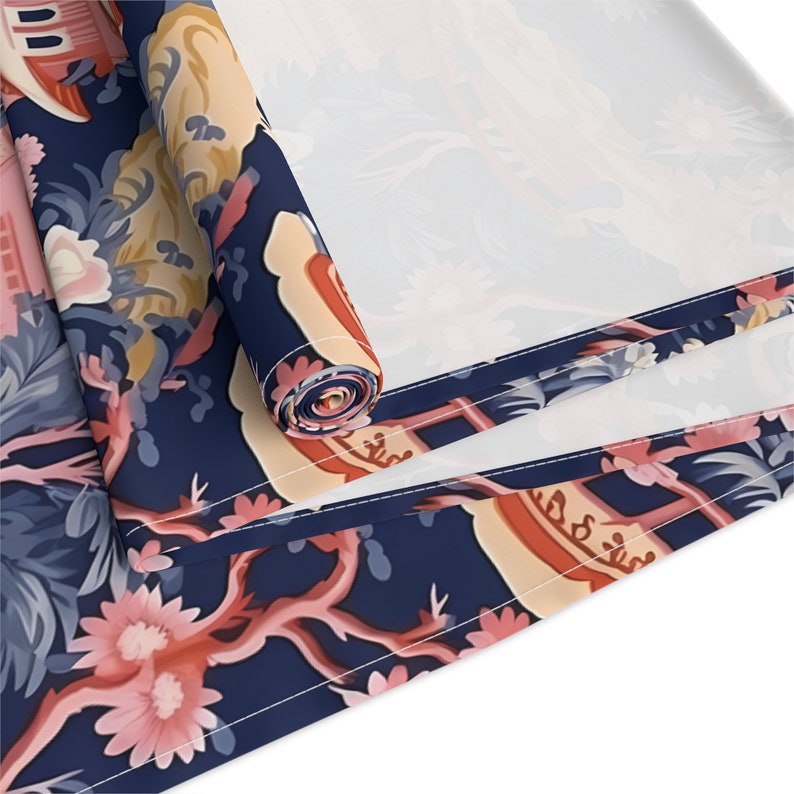 Chinoiserie Table Runner Chinoiserie Decor Chinoiserie Home Decor ...