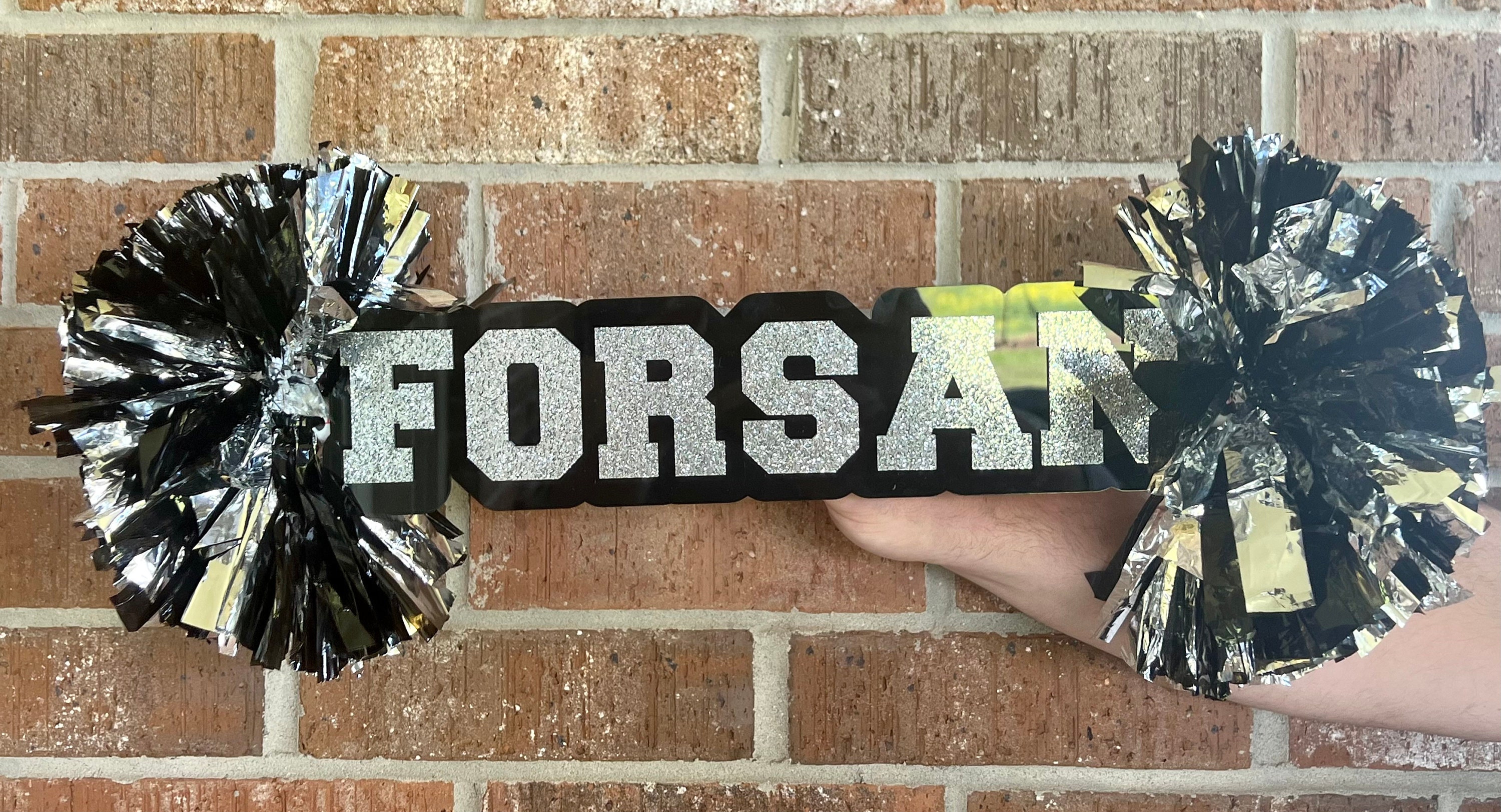 Custom School Spirit Cheer Stick * Cheerleading * Competition Team ...