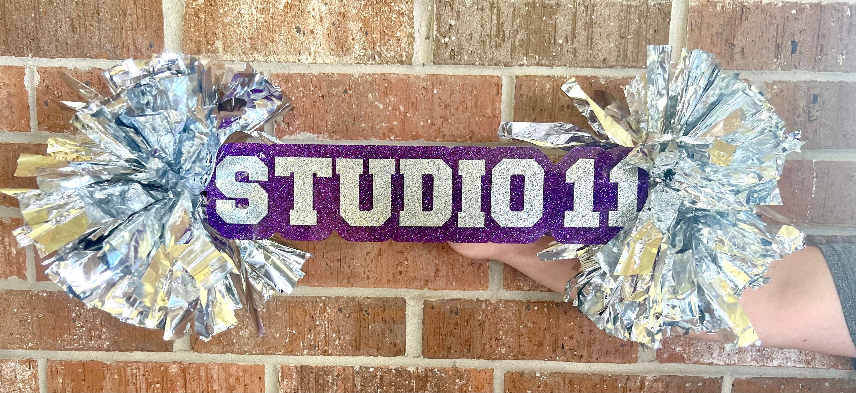 Custom School Spirit Cheer Stick * Cheerleading * Competition Team ...