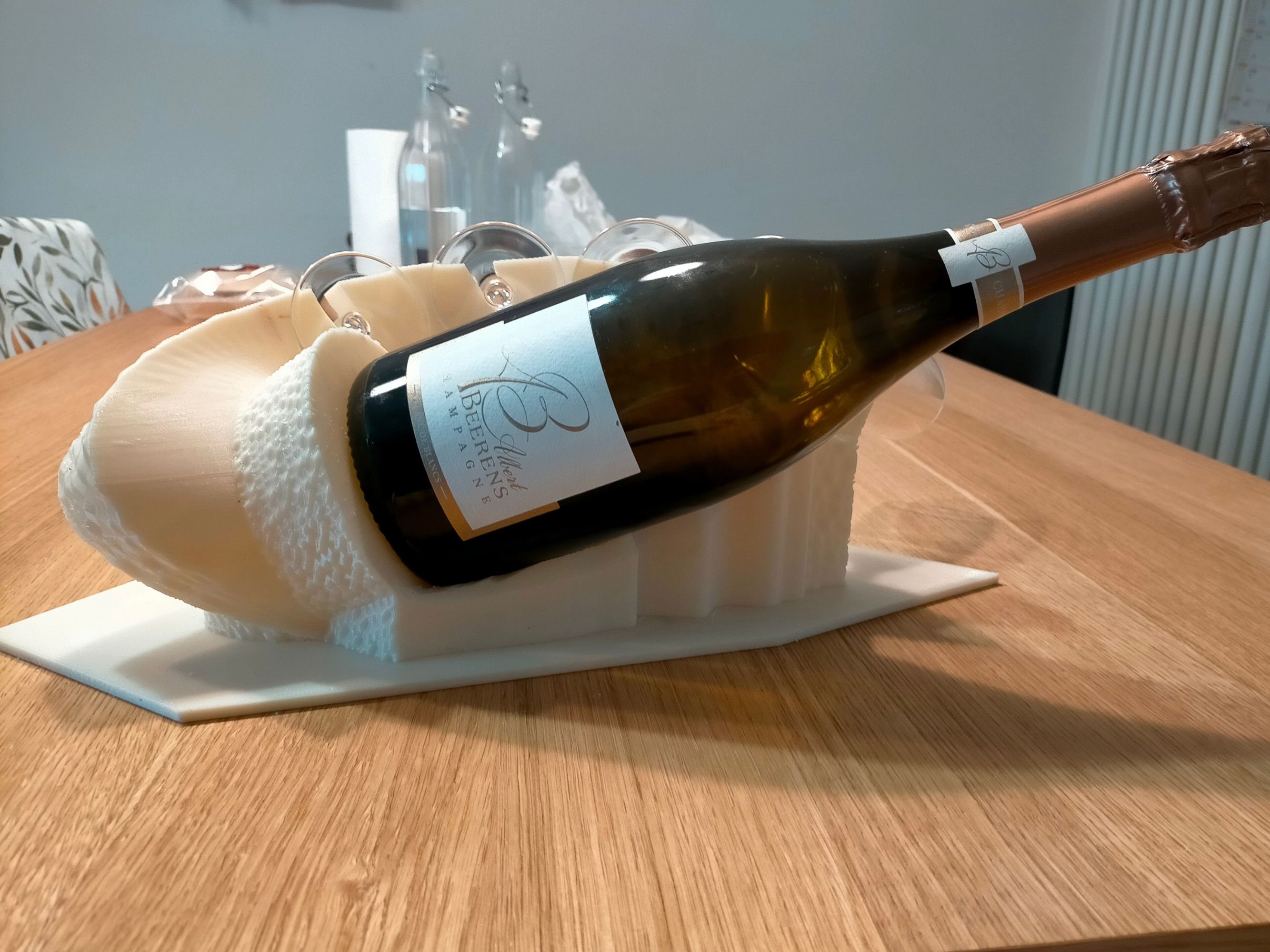 Wine Vision - Creative 3d File Stl 3dm Step Iges - Etsy