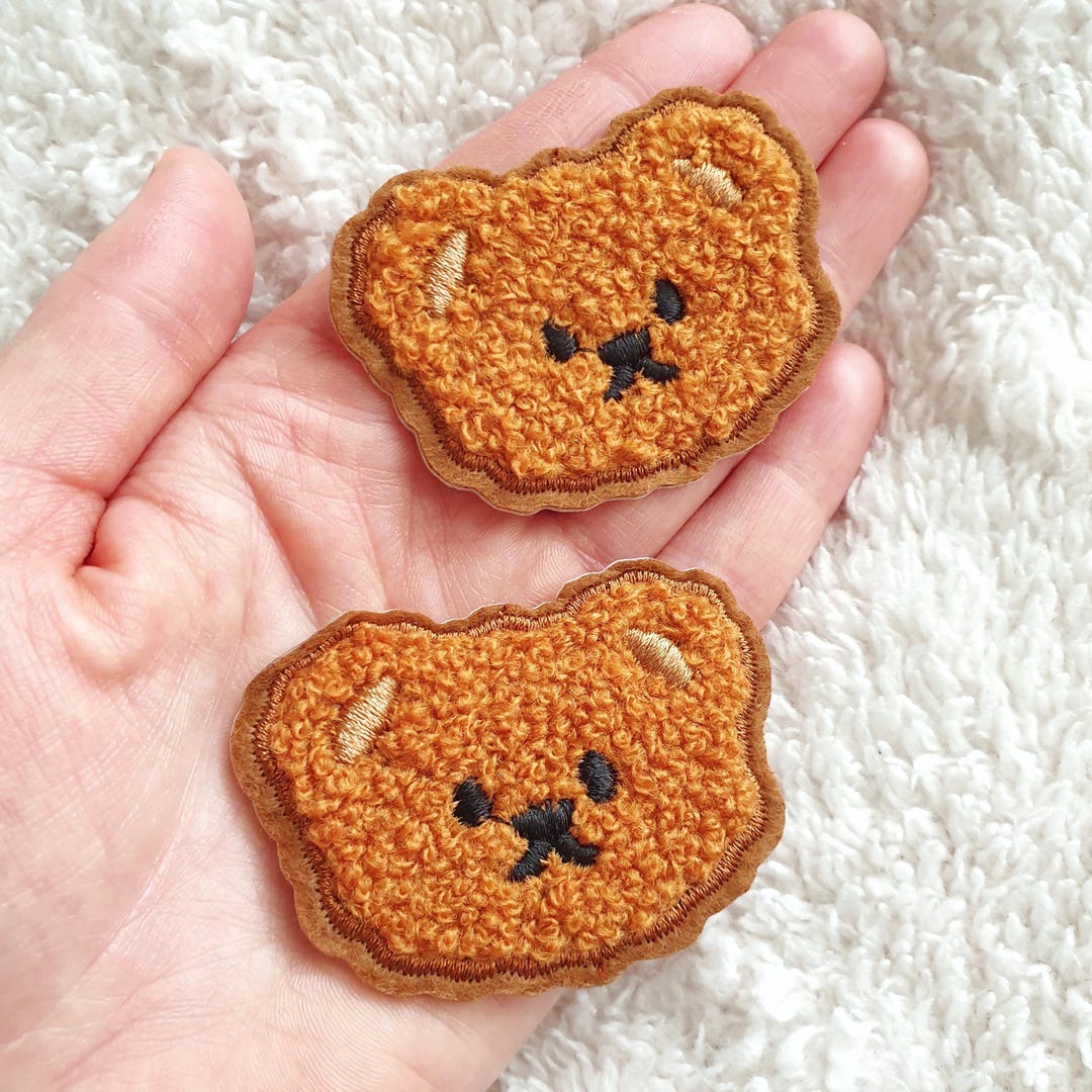 Teddy Patches, Chenille Patches, Self Adhesive Chenille Teddy Patches, Cute Animal Embroidery ...