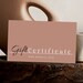 Business Gift Certificate Printable Gift Voucher Editable Gift Card ...