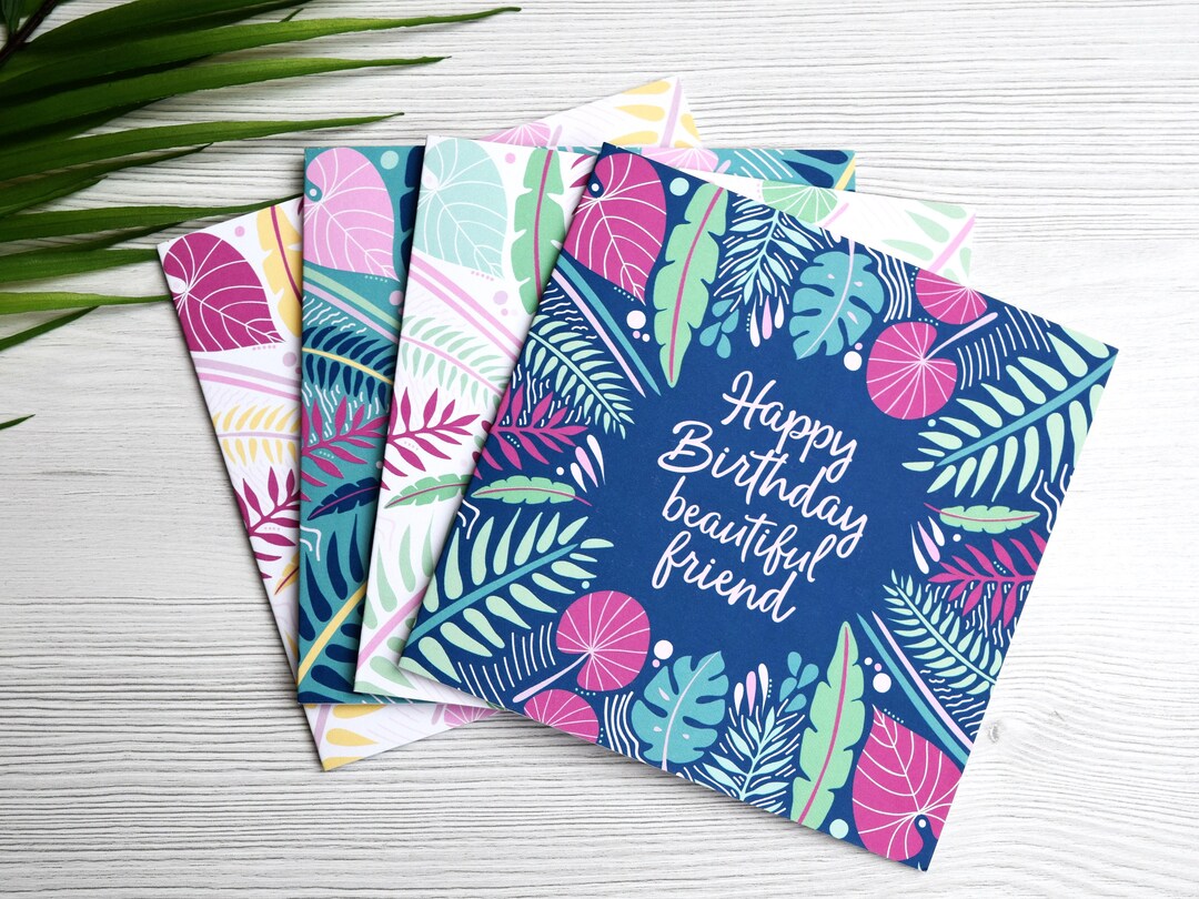 Happy Birthday Card Pack Floral Birthday Cards Pack of Birthday Cards ...