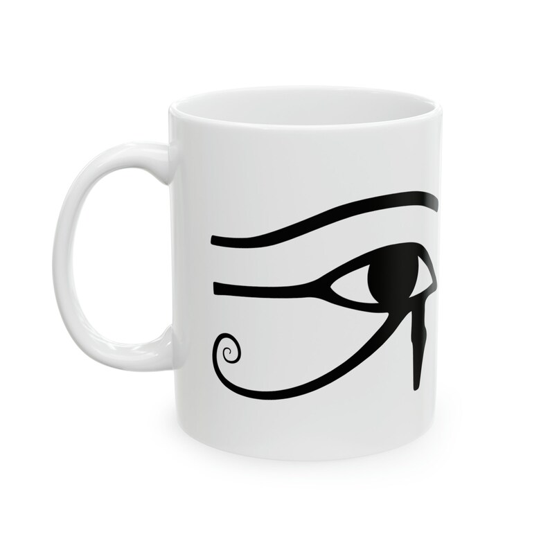 Eye of Horus, Ankh Mug, Egypt, Egyptian Symbols Mug, Africa, Life ...