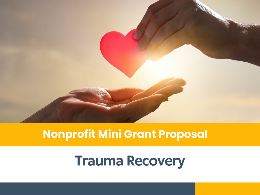 Nonprofit Mini Grant Proposal Kit - Trauma Recovery Program - Etsy