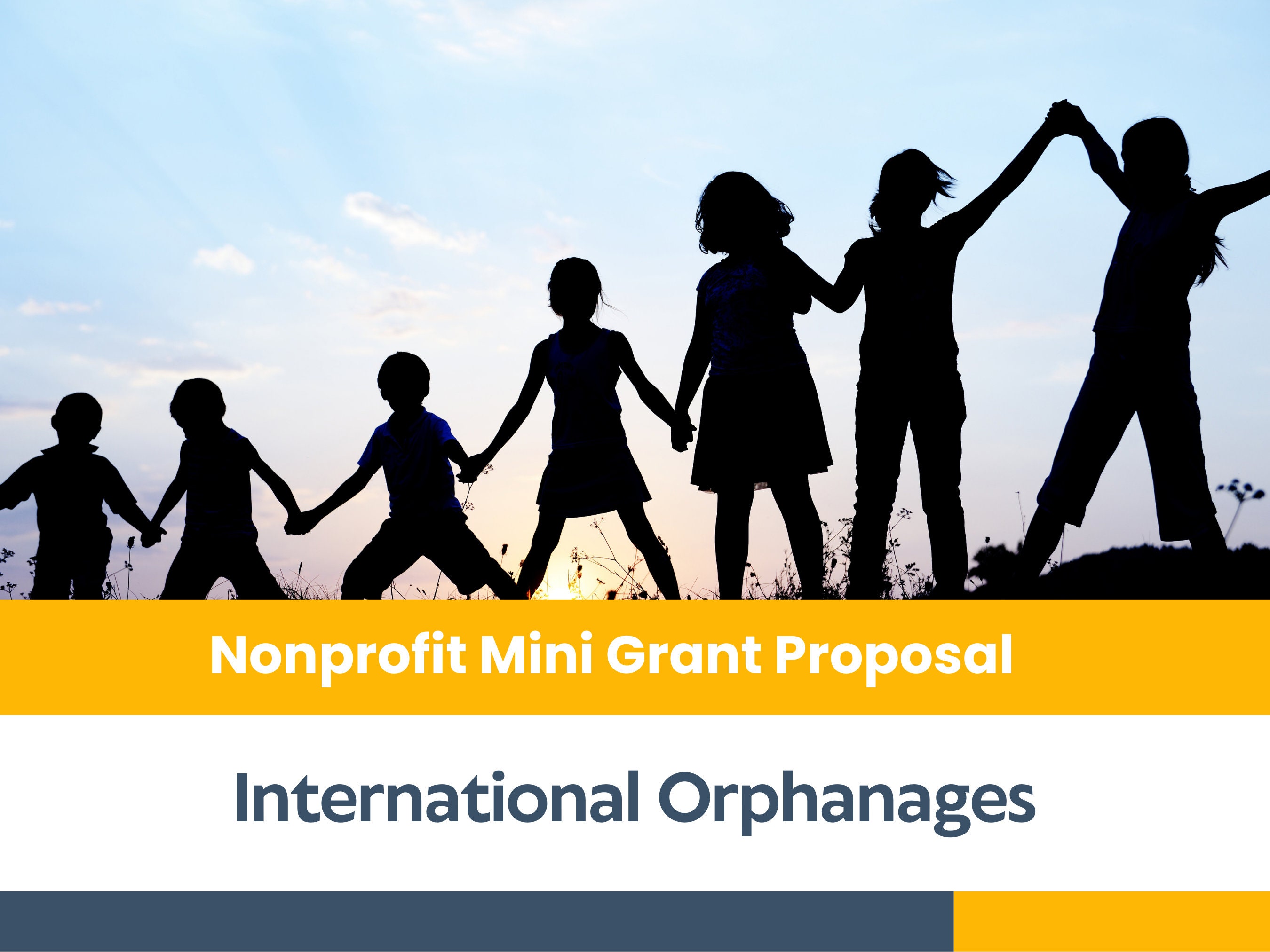 Nonprofit Mini Grant Proposal Kit International Orphanage - Etsy