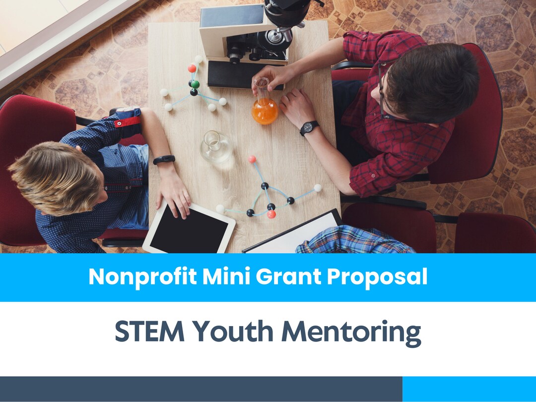 Nonprofit Mini Grant Proposal - Youth STEM Mentoring - Etsy