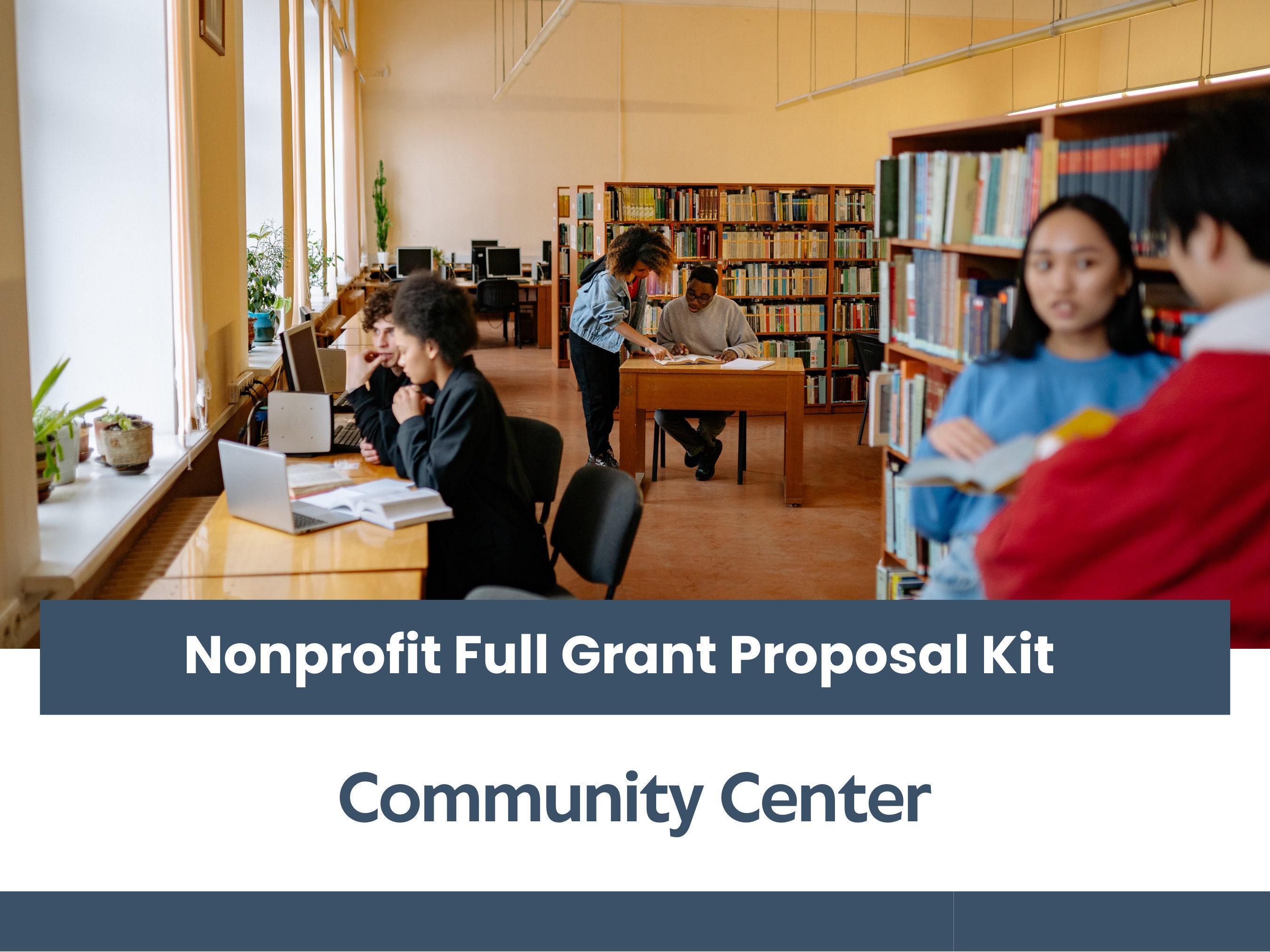Nonprofit Grant Proposal Kit - Community Center - Etsy