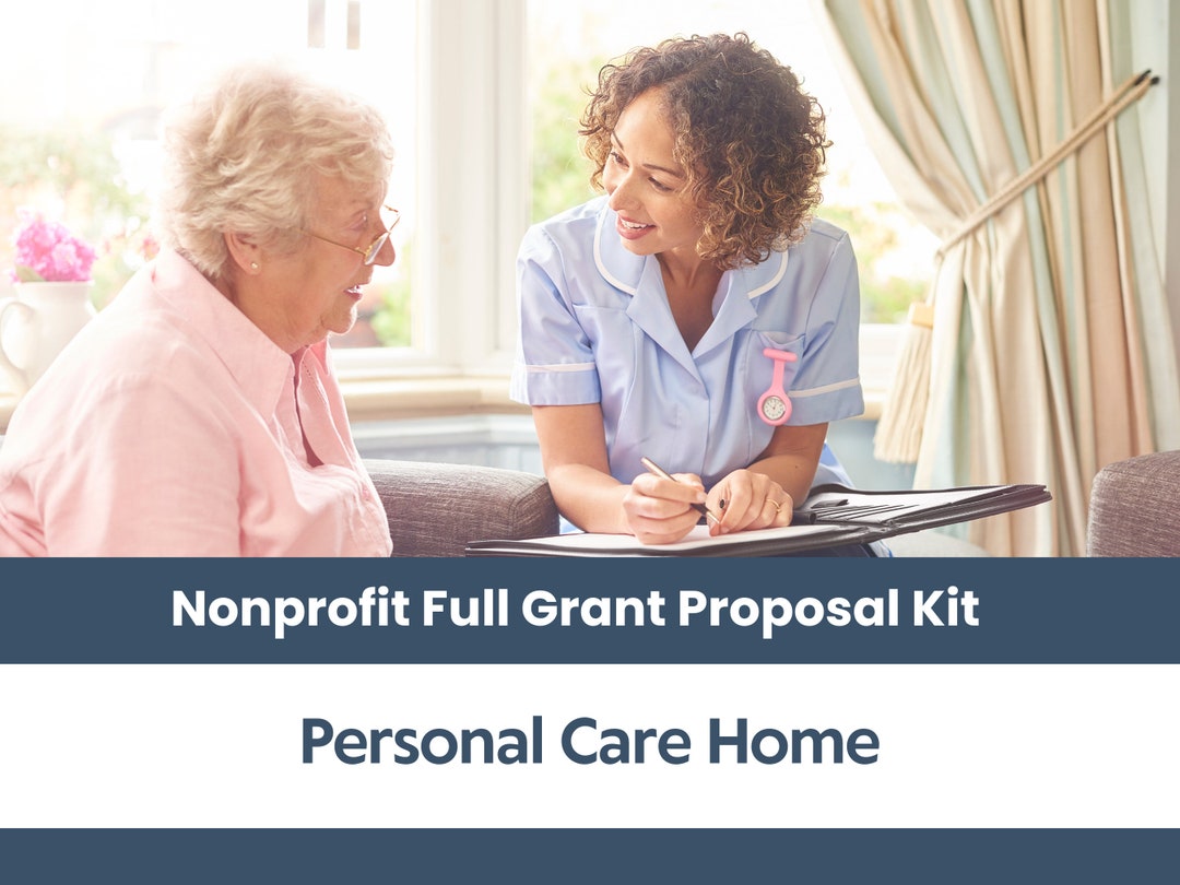 Nonprofit Grant Proposal Kit - Personal Care Program - Etsy