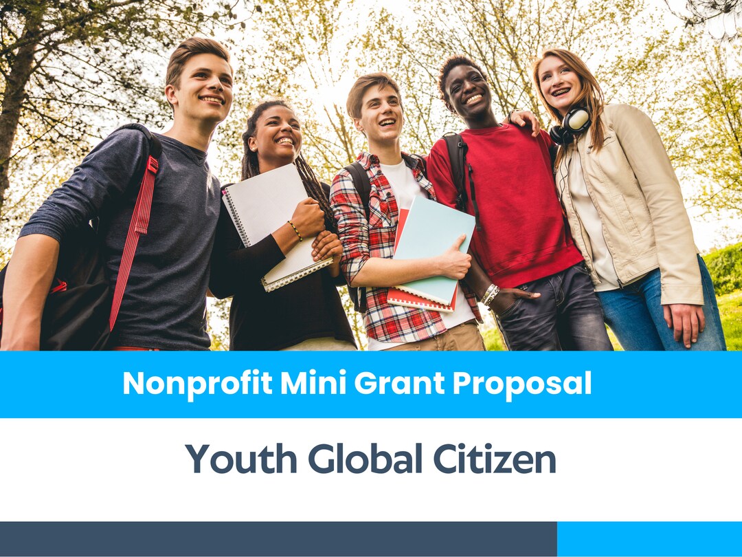 Nonprofit Mini Grant Proposal - Youth Global Citizen Program - Etsy