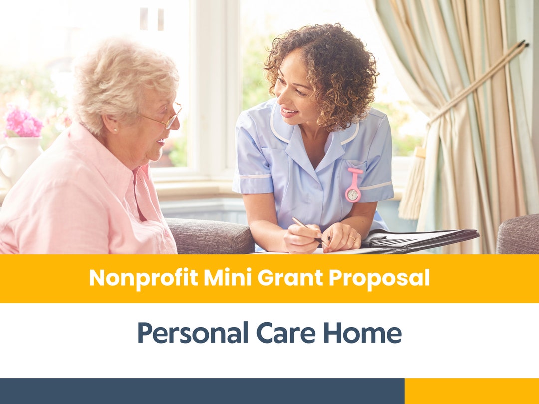 Nonprofit Mini Grant Proposal Kit - Personal Care Program - Etsy