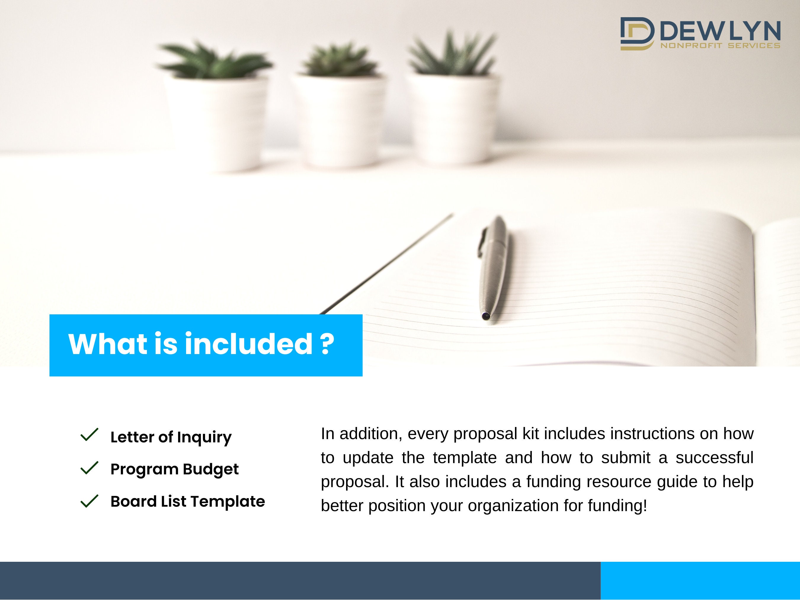 Nonprofit Mini Grant Proposal - Community Center - Etsy