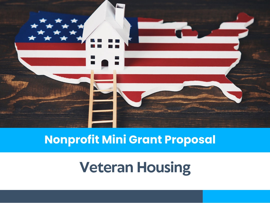Nonprofit Mini Grant Proposal - Homeless Veterans - Etsy