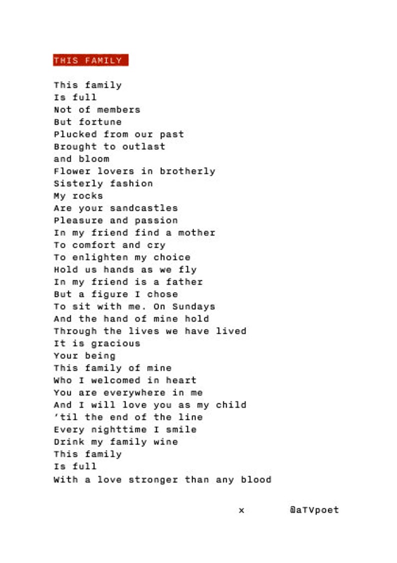 Personal Poems | Heartfelt Poems About Anyone or Anything (your Choice ...