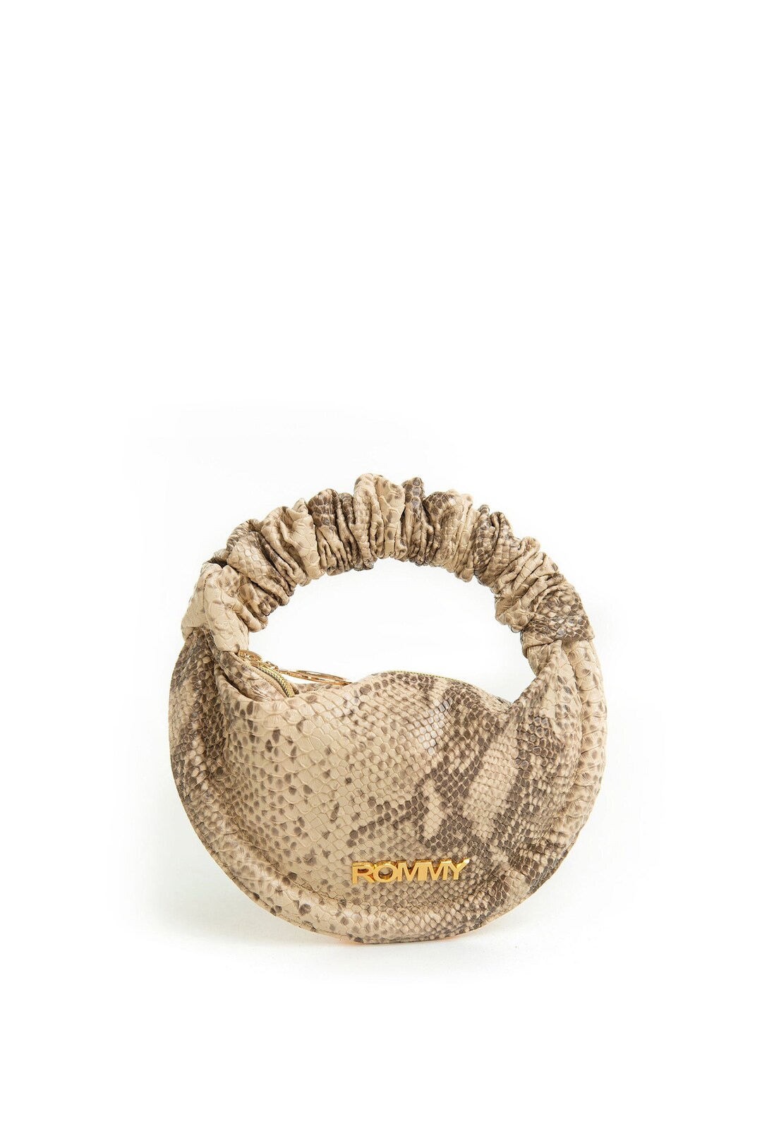 Mini Beige Croc Crescent Bag Size Mini Scrunchie Handle Autumn Style - Etsy