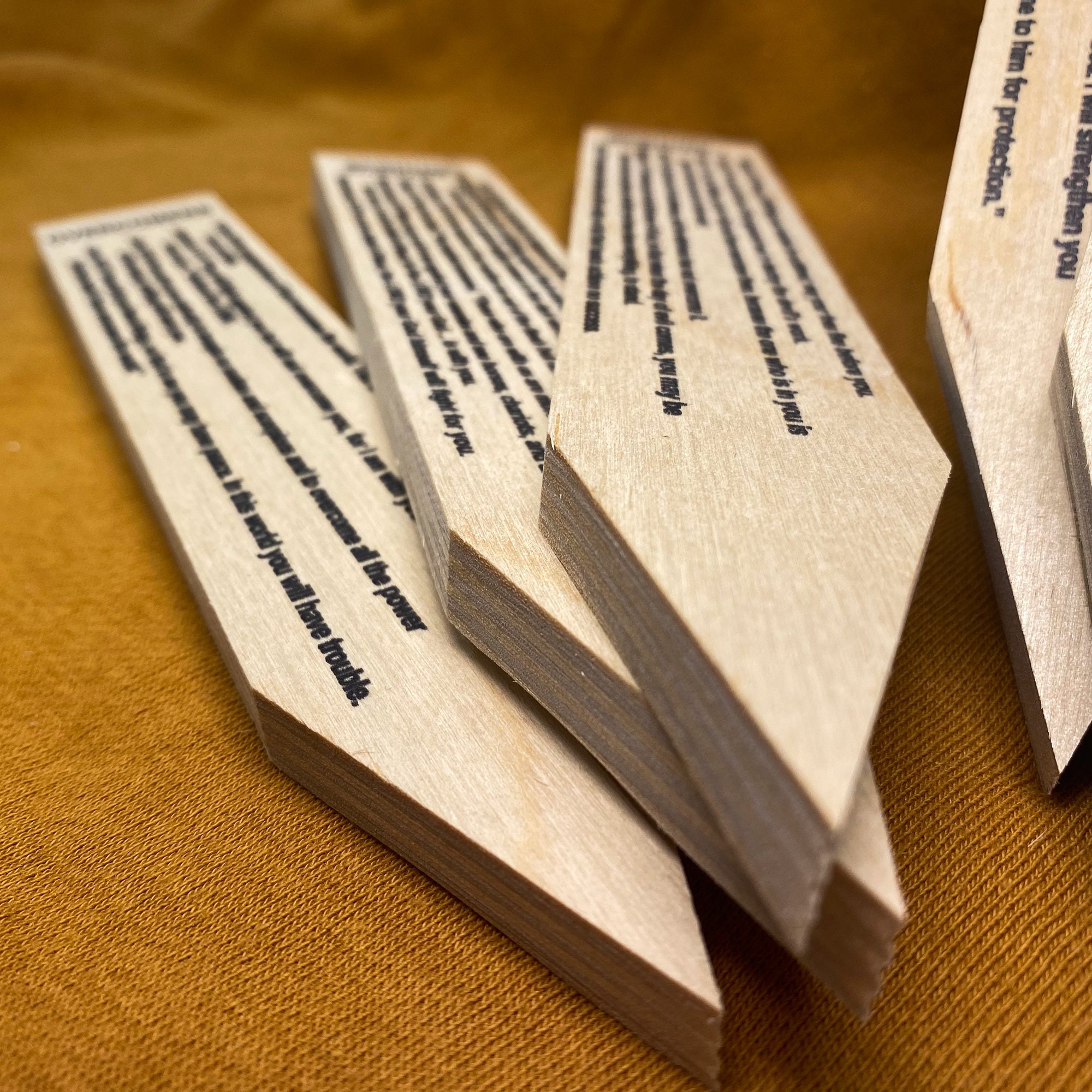Scripture Property Stakes - Etsy