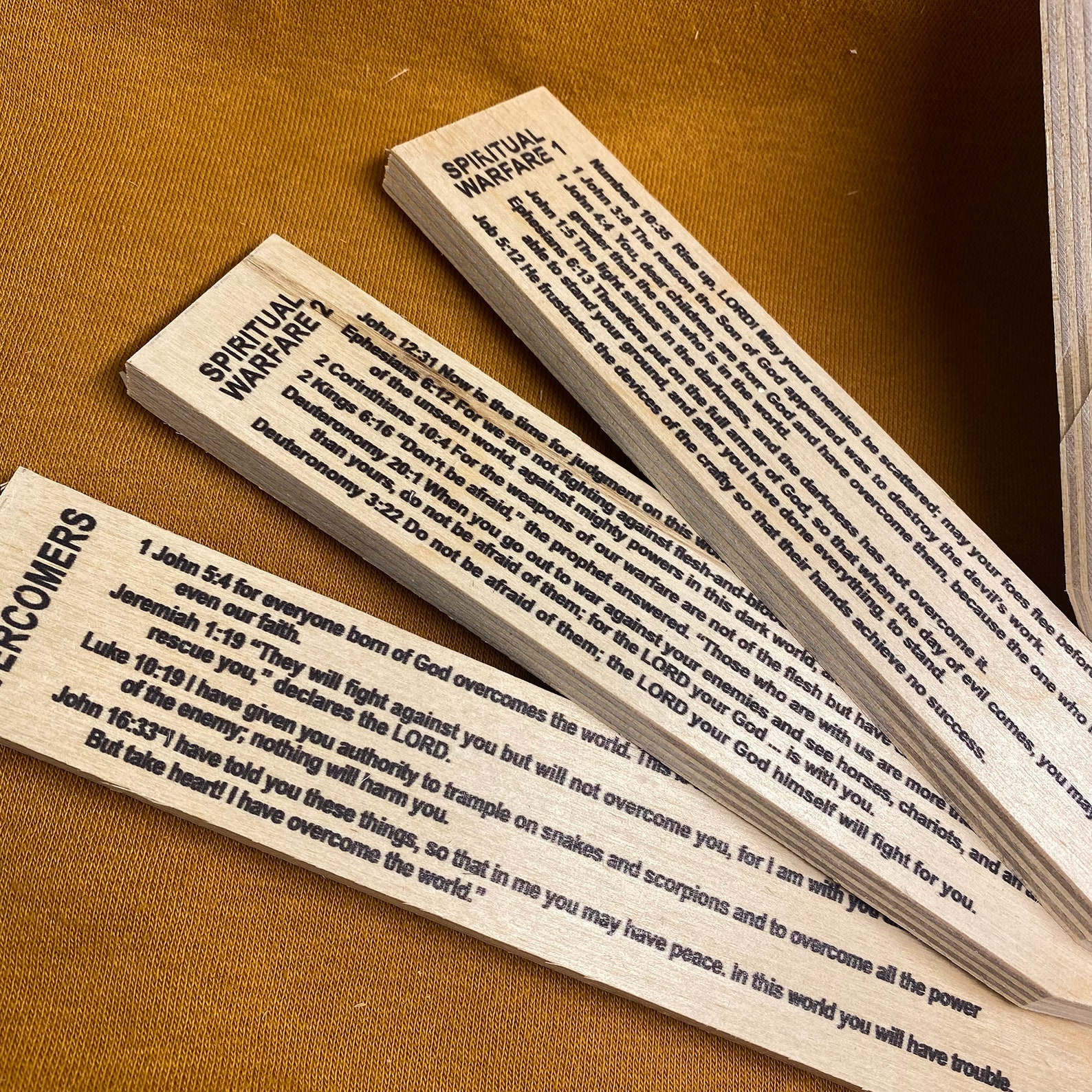 Scripture Property Stakes - Etsy