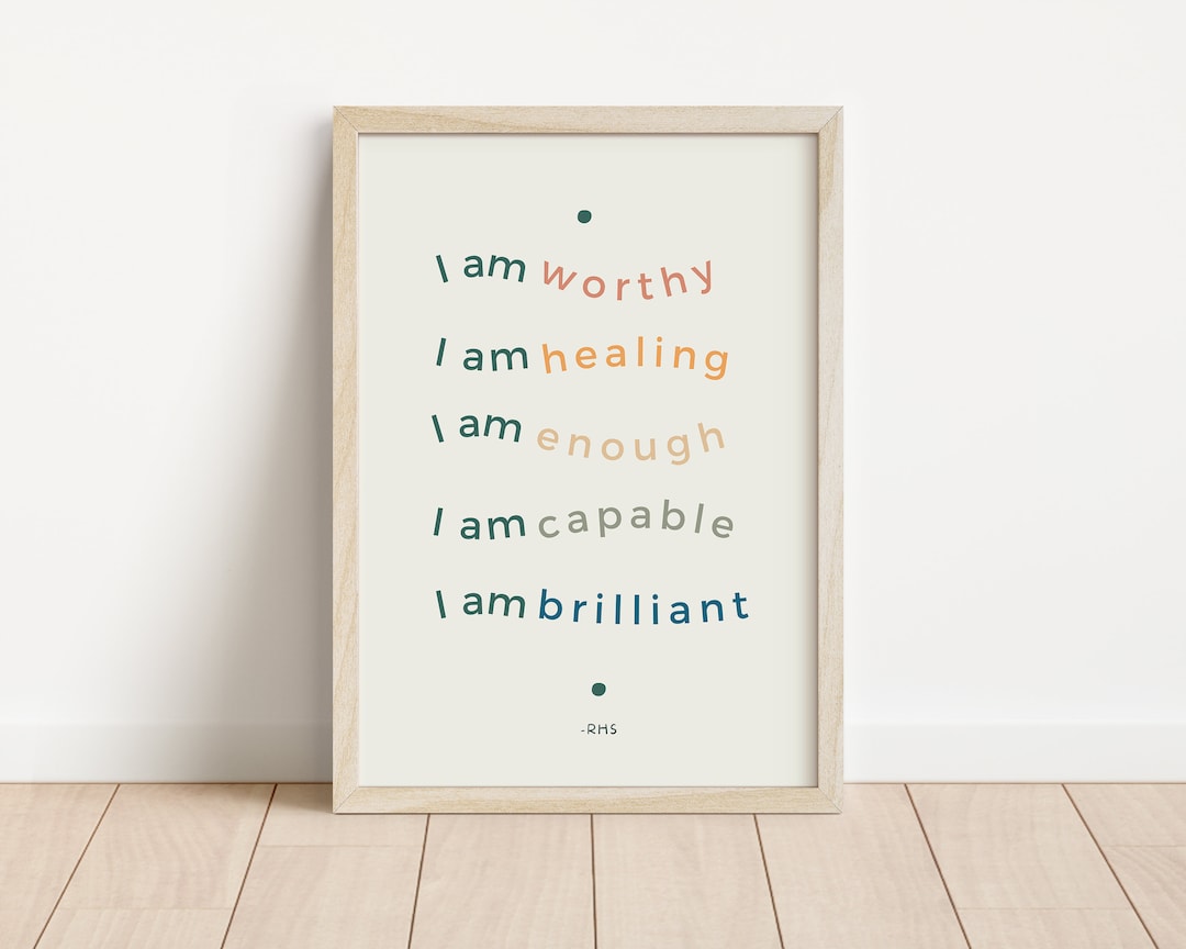 Inspiring I Am Affirmation Quote Inspirational Affirmations, I Am Quote ...