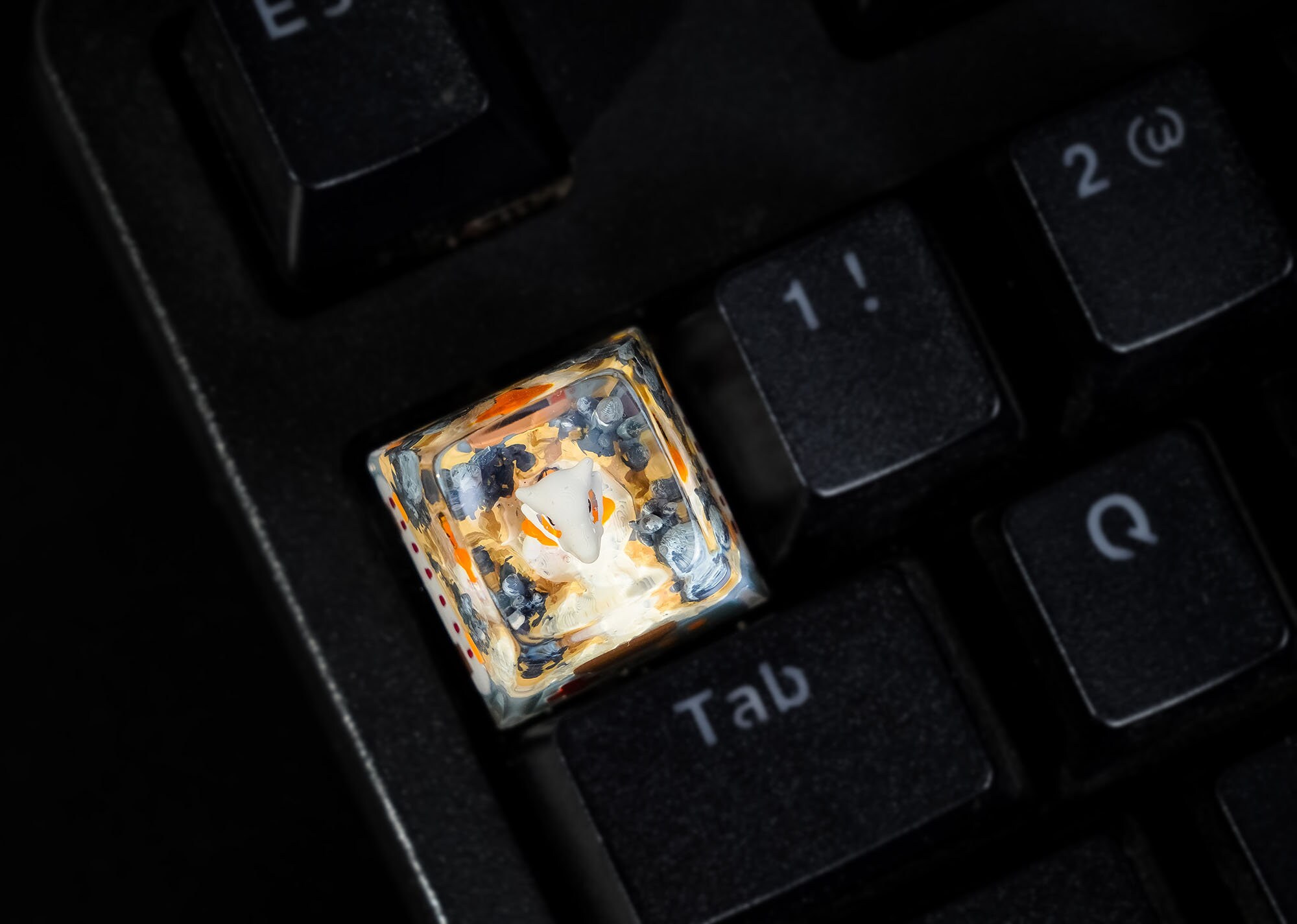Cubone Pokemon Resin Keycap, Anime Artisan Keycap, Cubone Pokemon ESC ...