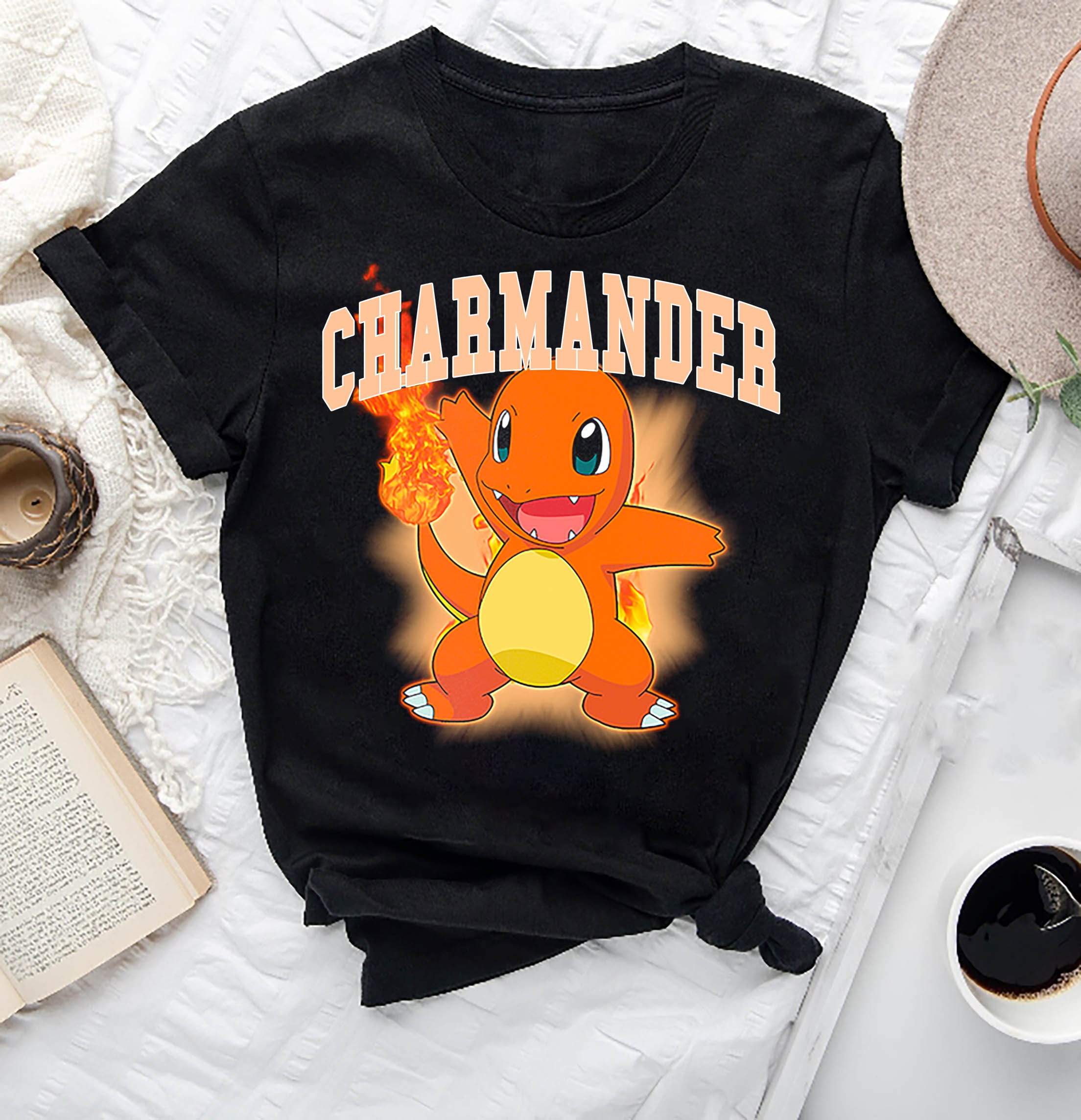 Charmander Pokemon T-shirt, Charmander Shirt Fan Gifts, Pokemon ...