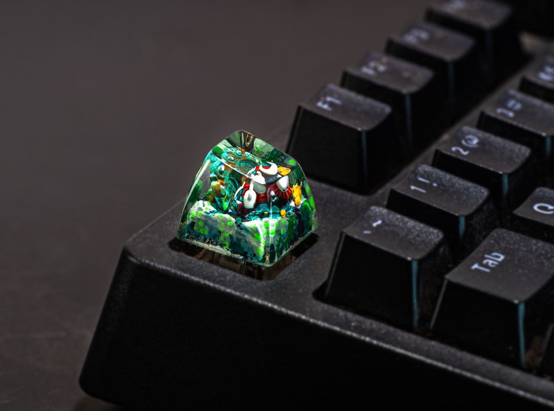 Hollow Knight Resin Keycap, Nendoroid the Knight Artisan Keycap, Hornet ...